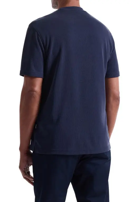Bugatchi Orville Crewneck T-shirt - Navy