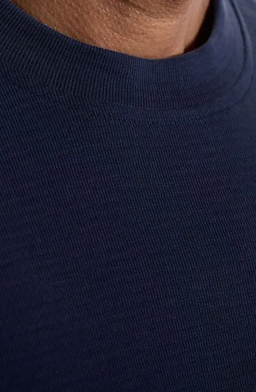 Bugatchi Orville Crewneck T-shirt - Navy