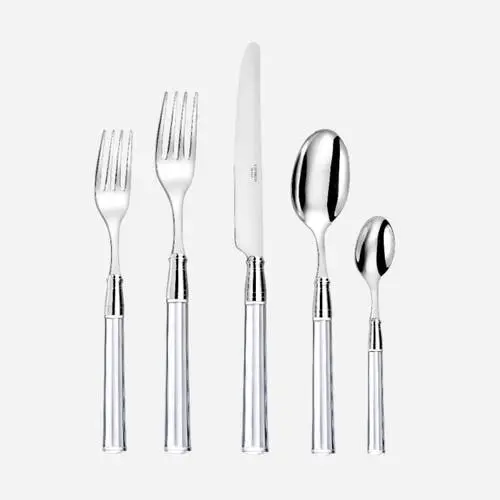 CAPDECO Doric5 Piece Place Setting - Crystal