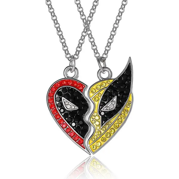 MARVEL Deadpool And Wolverine Friendship Necklaces - Multi