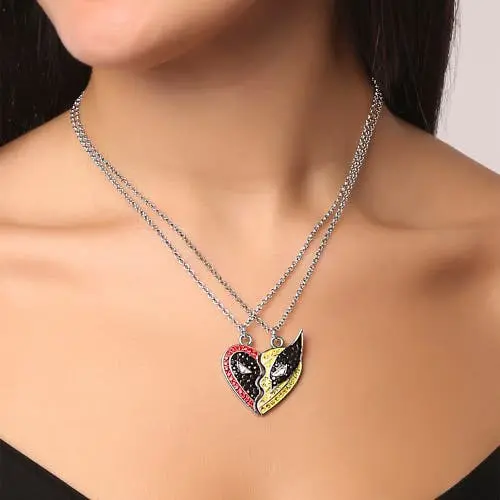 MARVEL Deadpool And Wolverine Friendship Necklaces