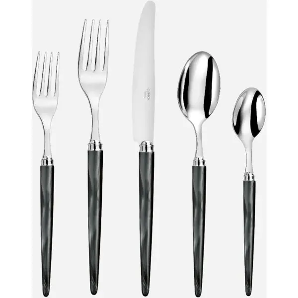 CAPDECO Tang5 Piece Place Setting - Black