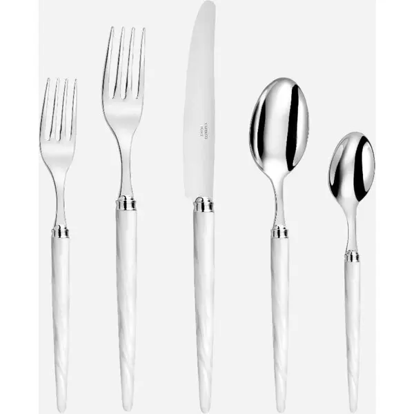 CAPDECO Tang5 Piece Place Setting - White