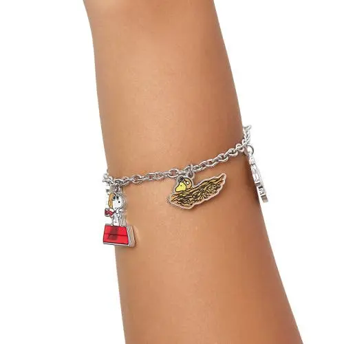 PEANUTS Snoopy & Friends Charm Bracelet