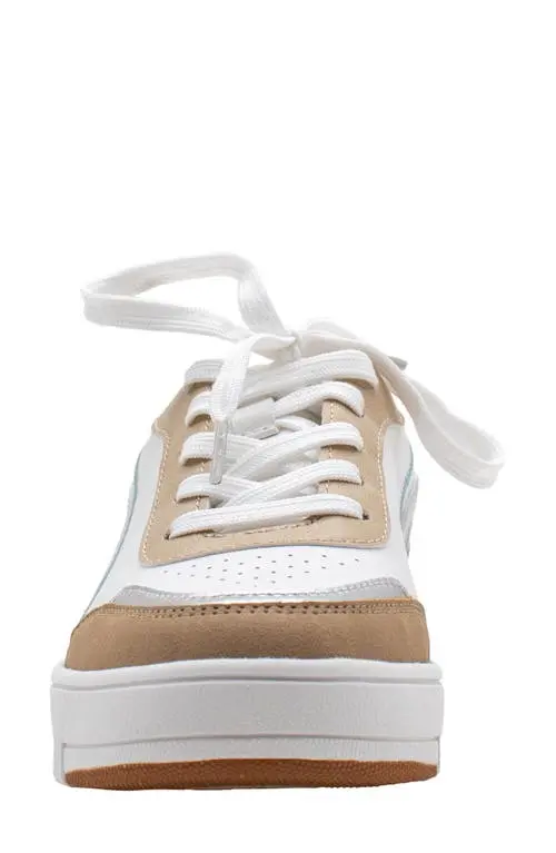 VOLATILE Sloane Lace-up Sneakers - White