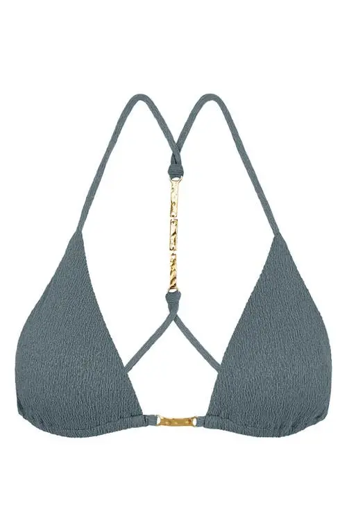 VIX PAULA HERMANNY Firenze Candice T-back Triangle Bikini Top