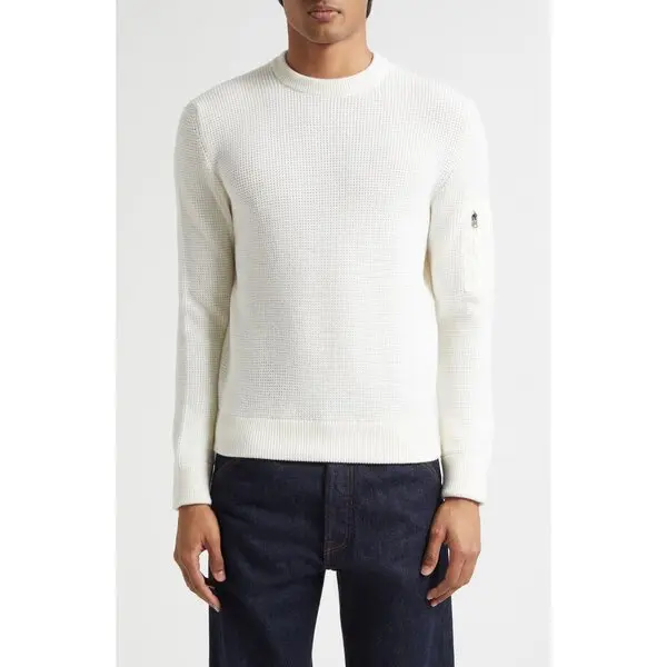 Herno Waffle Stitch Merino Wool Sweater