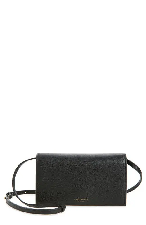 Tory Burch Perry Wallet Crossbody Bag - Black