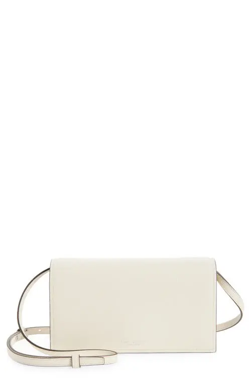 Tory Burch Perry Wallet Crossbody Bag - Light Cream