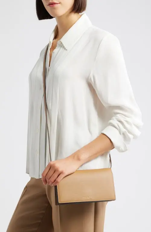 Tory Burch Perry Wallet Crossbody Bag - Tiramisu