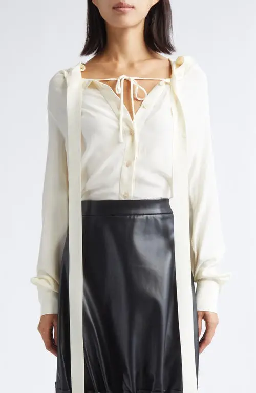 RENAISSANCE RENAISSANCE Yas Tie Neck Top