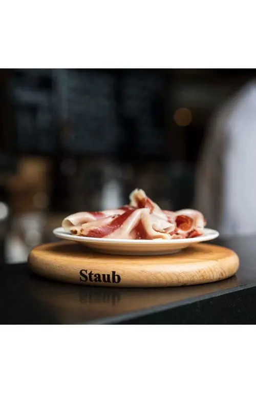 STAUB 9-inch Magnetic Wooden Trivet