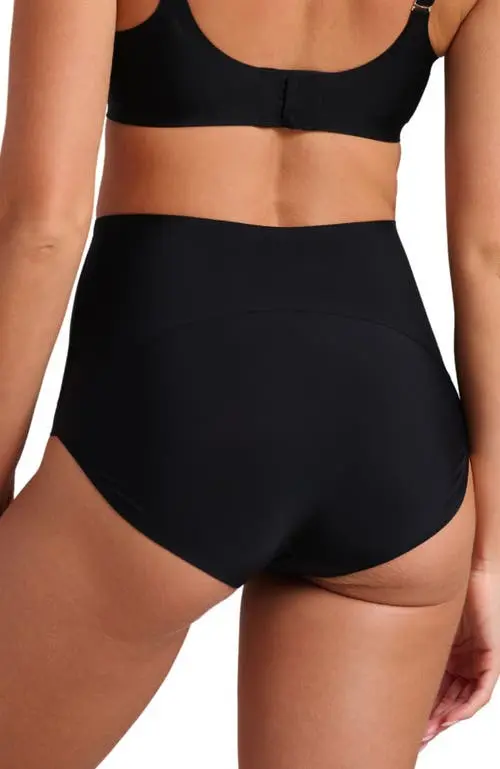 SIELLA Invisible High Waist Shaping Brief - Black