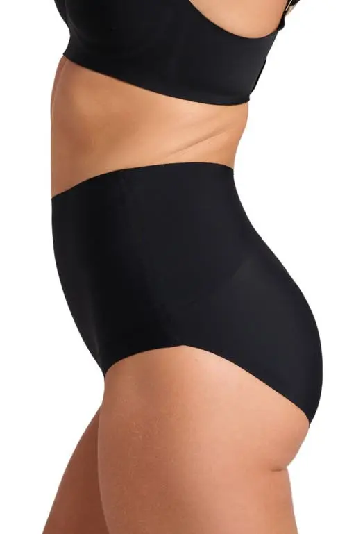 SIELLA Invisible High Waist Shaping Brief - Black