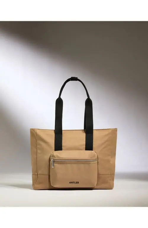 ANTLER Icon Tote Bag - Sand