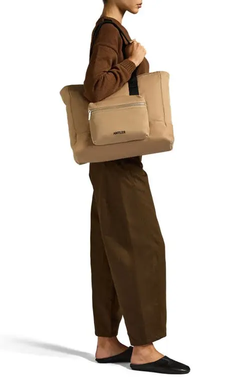 ANTLER Icon Tote Bag - Sand