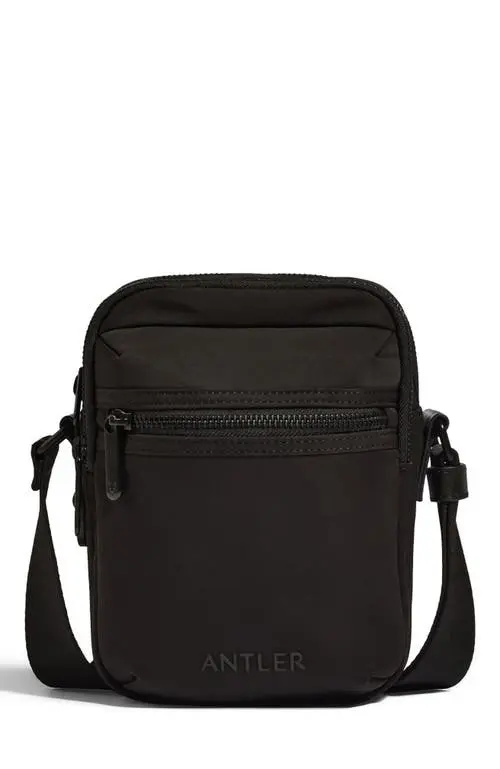 ANTLER Icon Crossbody Bag - Black