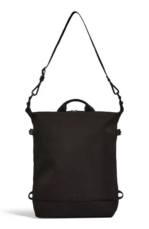ANTLER Icon 2-in-1 Tote Backpack - Black