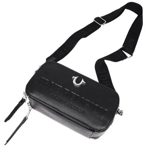 True Religion Double-zip Horseshoe Camera Bag - Black