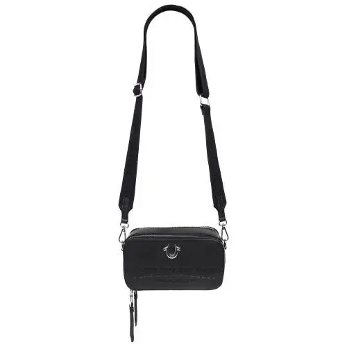 True Religion Double-zip Horseshoe Camera Bag - Black