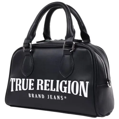 True Religion Big Logo Mini Satchel