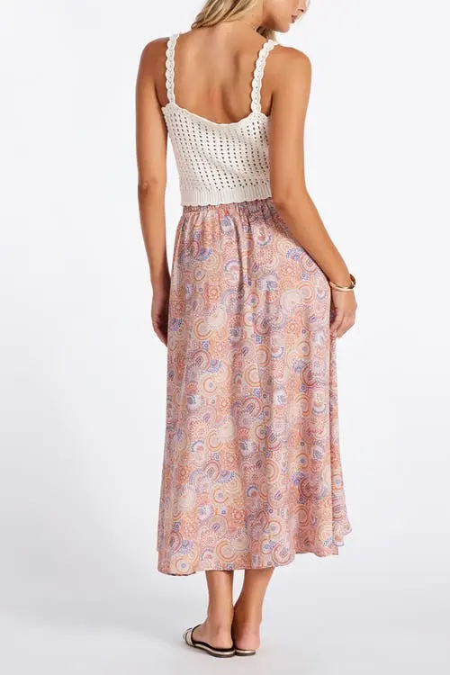BISHOP + YOUNG Keena Open Crochet Sweater Tank