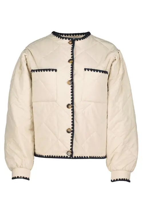 BISHOP + YOUNG Brooklyn Whipstitch Quilted Jacket