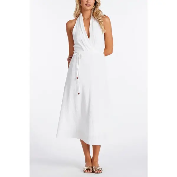 BISHOP + YOUNG Monique Halter Midi Dress