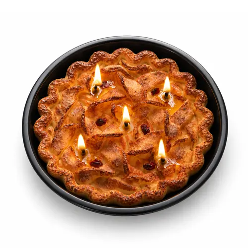 SOUTHLAKE GIFTS Apple Pie Candle - Brown