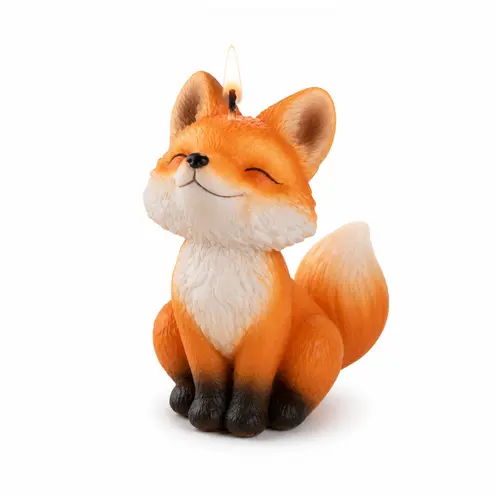SOUTHLAKE GIFTS Fox Candle - Orange