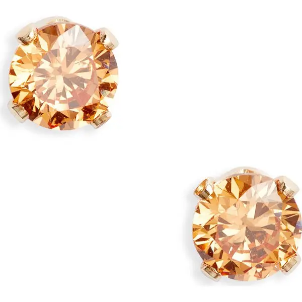 SET & STONES Birthstone Stud Earrings - Gold/november