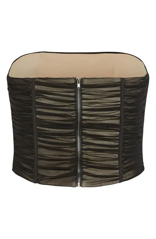 City Chic Strapless Corset Top