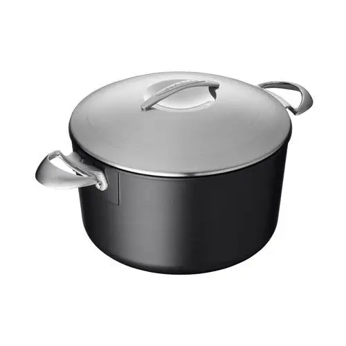 SCANPAN Professional 6 Quart Dutch Oven W/lid - Black