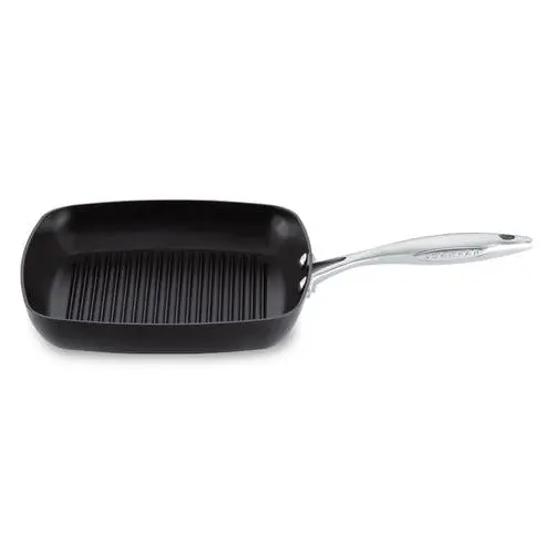SCANPAN Professional 10.5 Inch Nonstick Grill Pan - Black