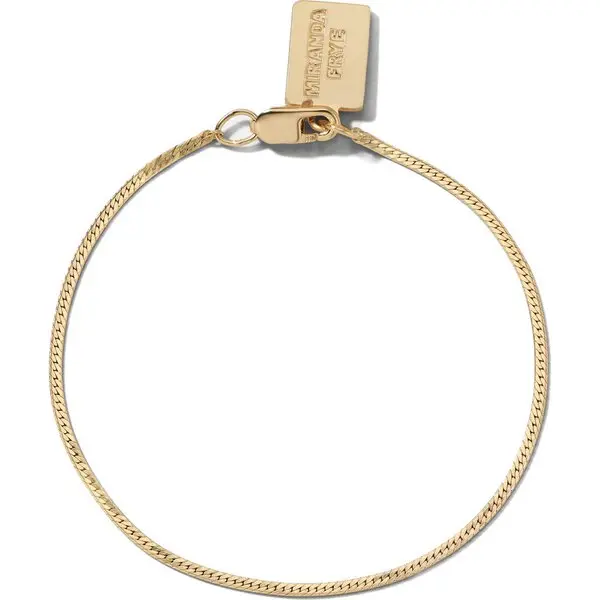 MIRANDA FRYE Josephine Snake Bracelet - Gold