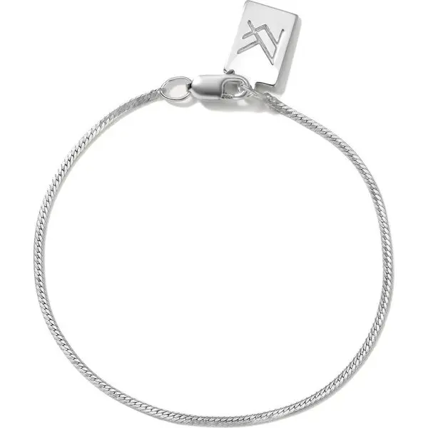 MIRANDA FRYE Josephine Snake Bracelet - Silver