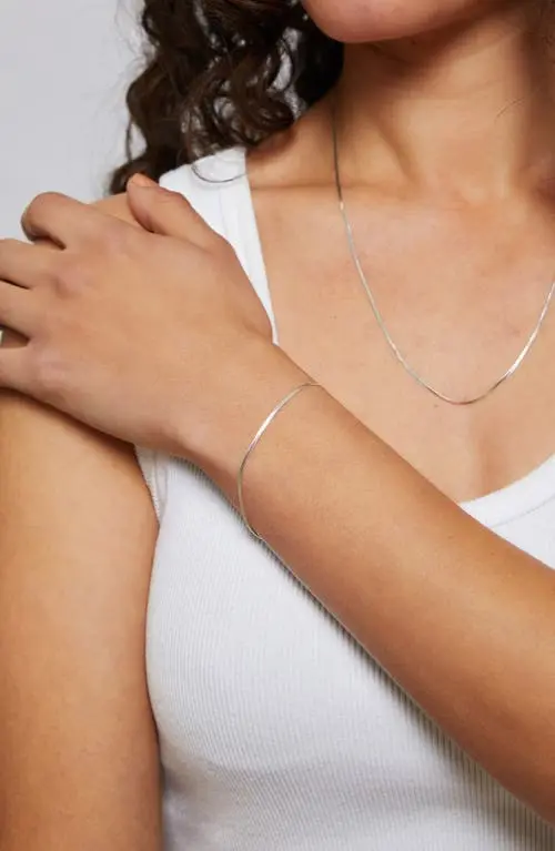 MIRANDA FRYE Josephine Snake Bracelet - Silver