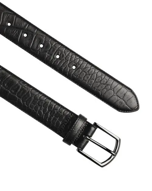 CHARLES TYRWHITT Embossed Leather Belt