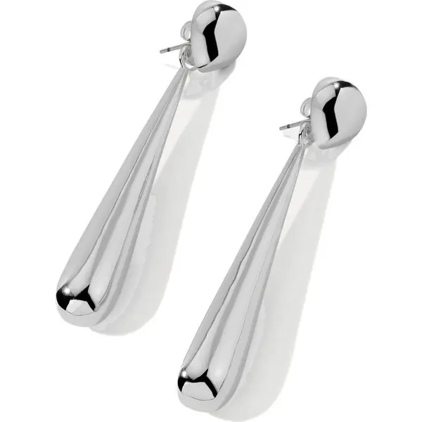 MIRANDA FRYE Claudette Front/back Earrings - Silver
