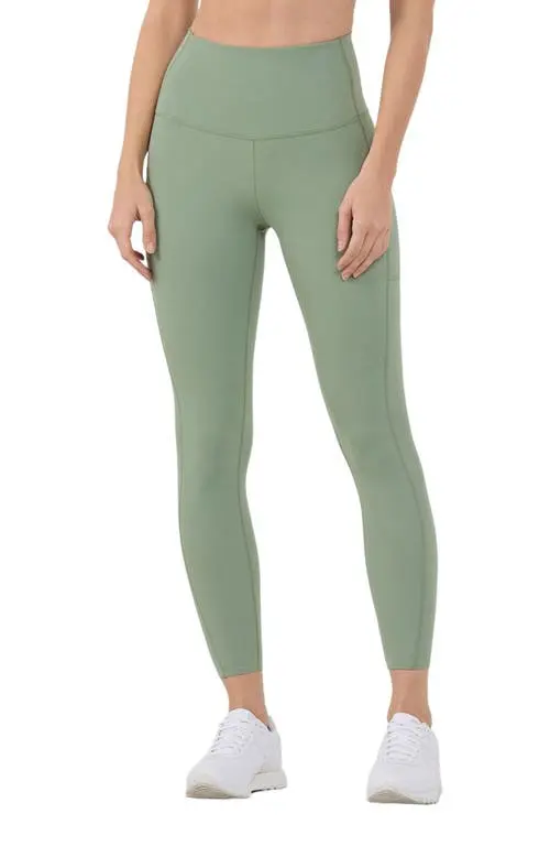 TAVI High Waisted Pocket 7/8 Legging - Sage