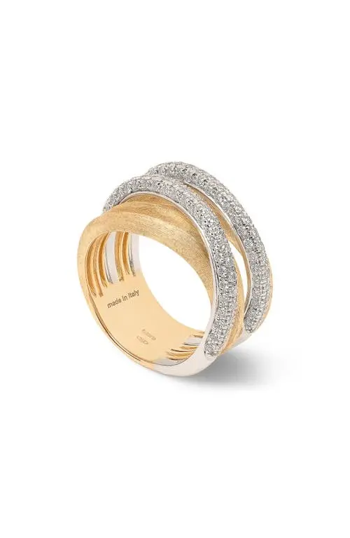 Marco Bicego Jaipur Diamond Ring - Yl/wh Gold