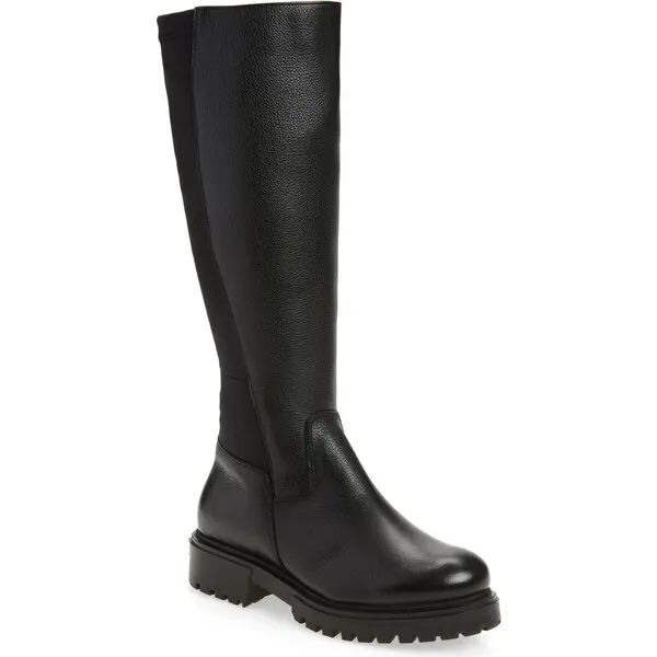CHOCOLAT BLU Frisco Leather Knee-high Boots - Black Leather