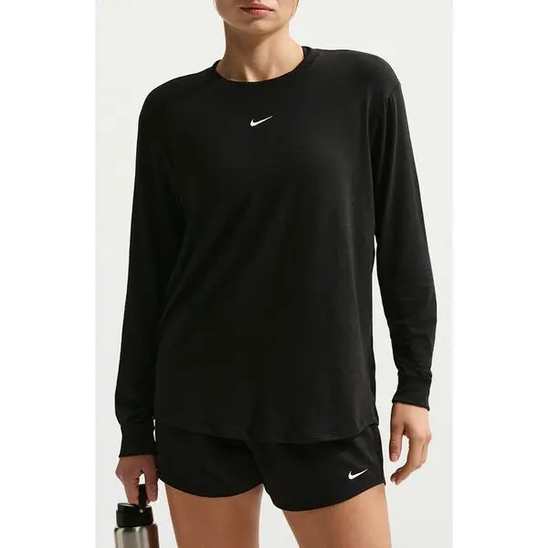 Nike Relaxed Dri-fit Top - 011 Black/white