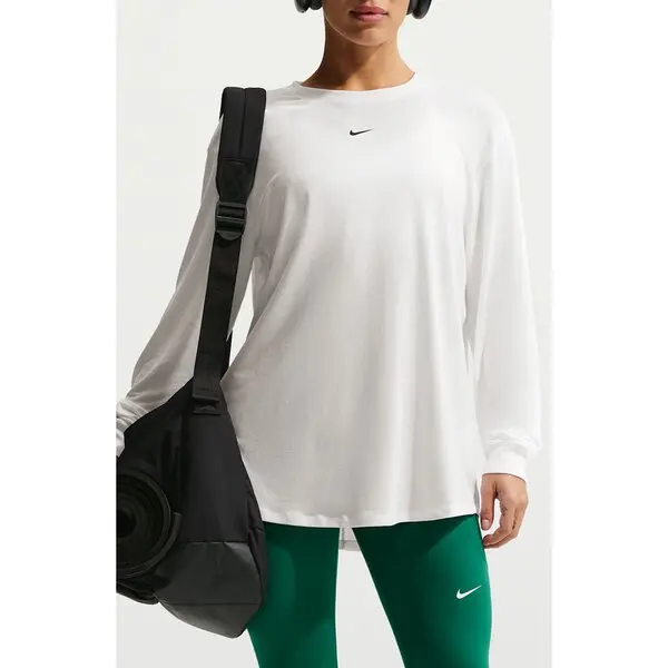 Nike Relaxed Dri-fit Top - 101 White/black