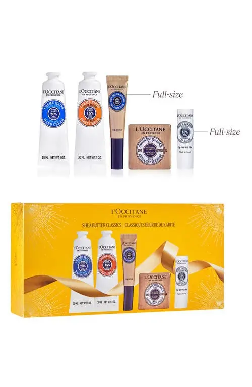 L'OCCITANE Shea Butter Classics Set $64 Value - No Color