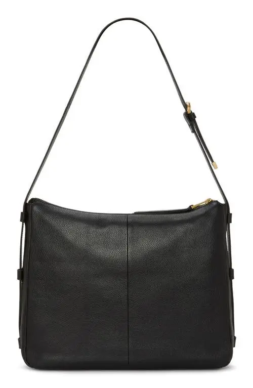 Vince Camuto Noemi Leather Shoulder Bag - Black