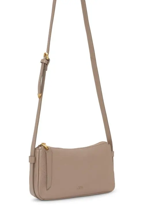Vince Camuto Noemi Leather Crossbody Bag - Dkbeige 01