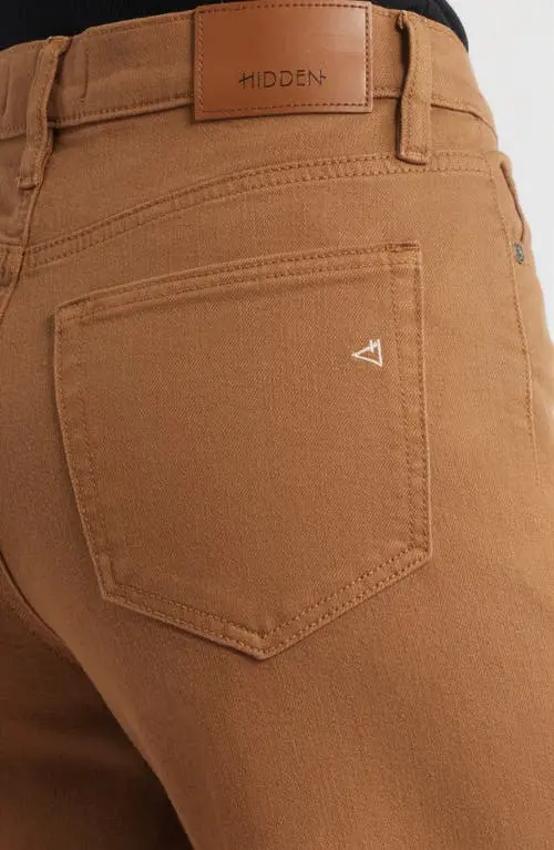 HIDDEN JEANS High-waist Relaxed Straight-leg Dad Jeans