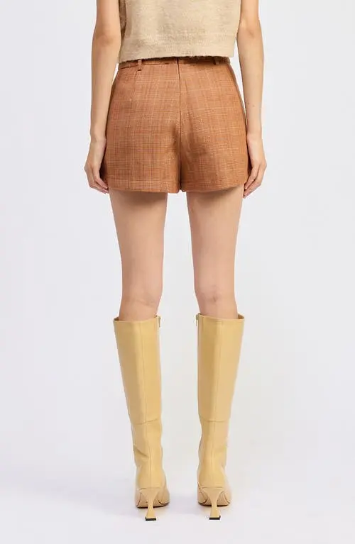 JACQUIE THE LABEL Leighton Plaid Skort