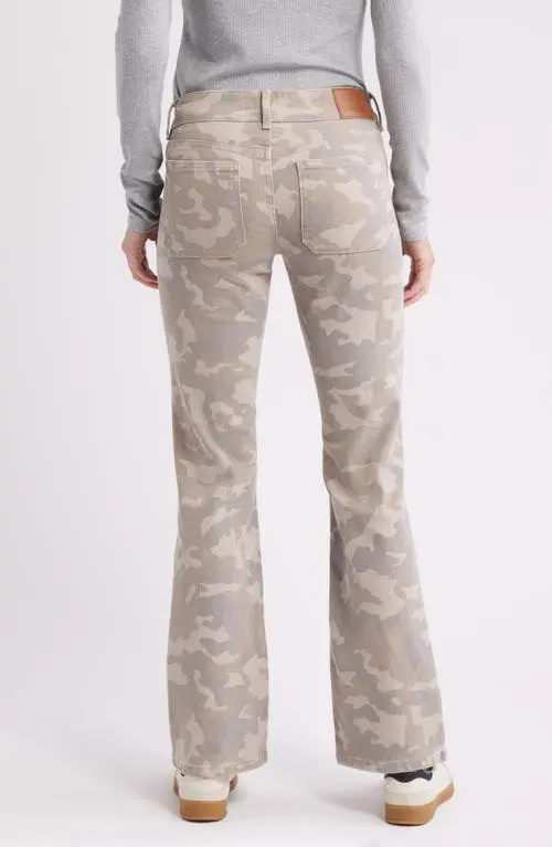 HIDDEN JEANS Camo Print Bootcut Jeans